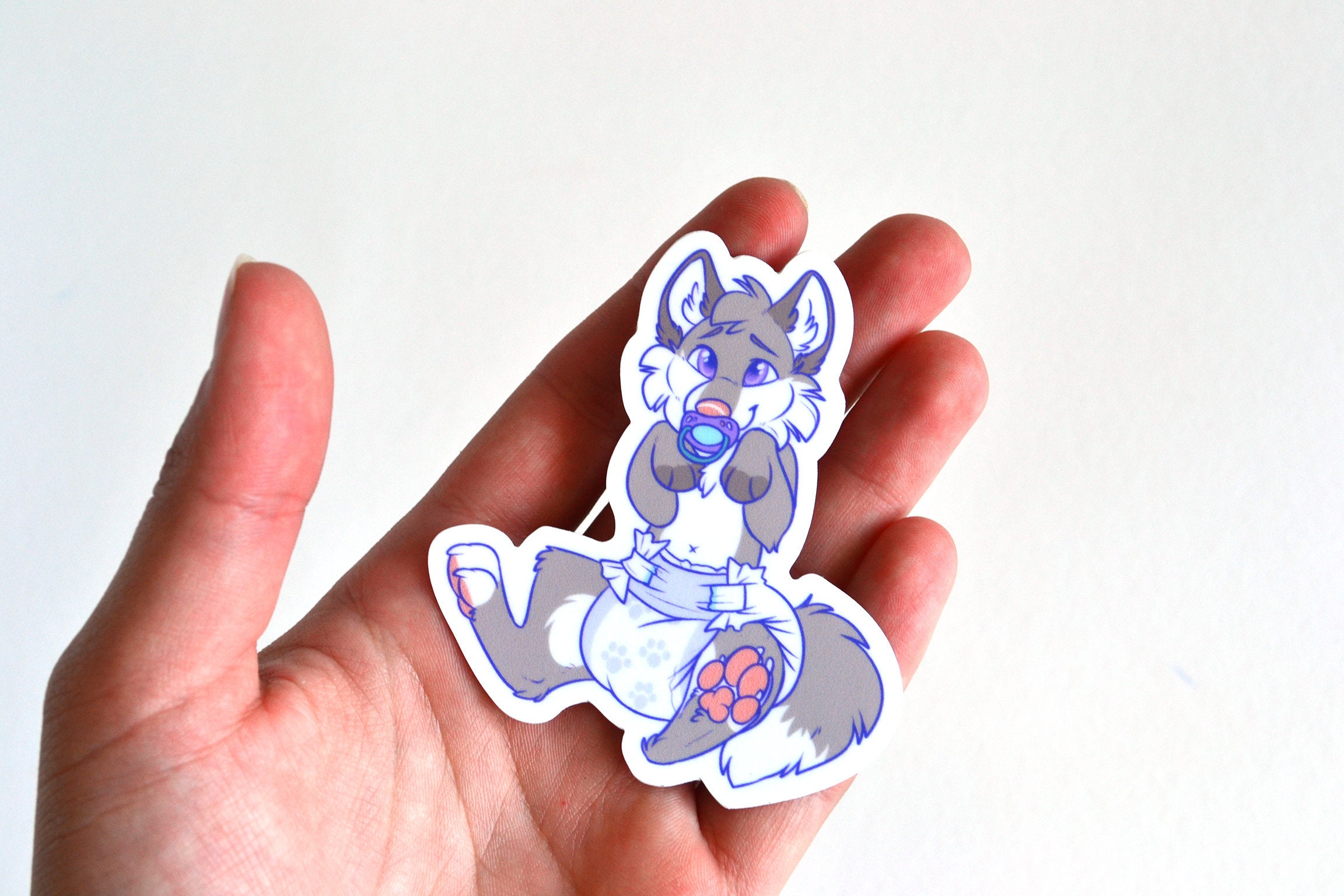Crinkle Pup 3 Sticker - Etsy