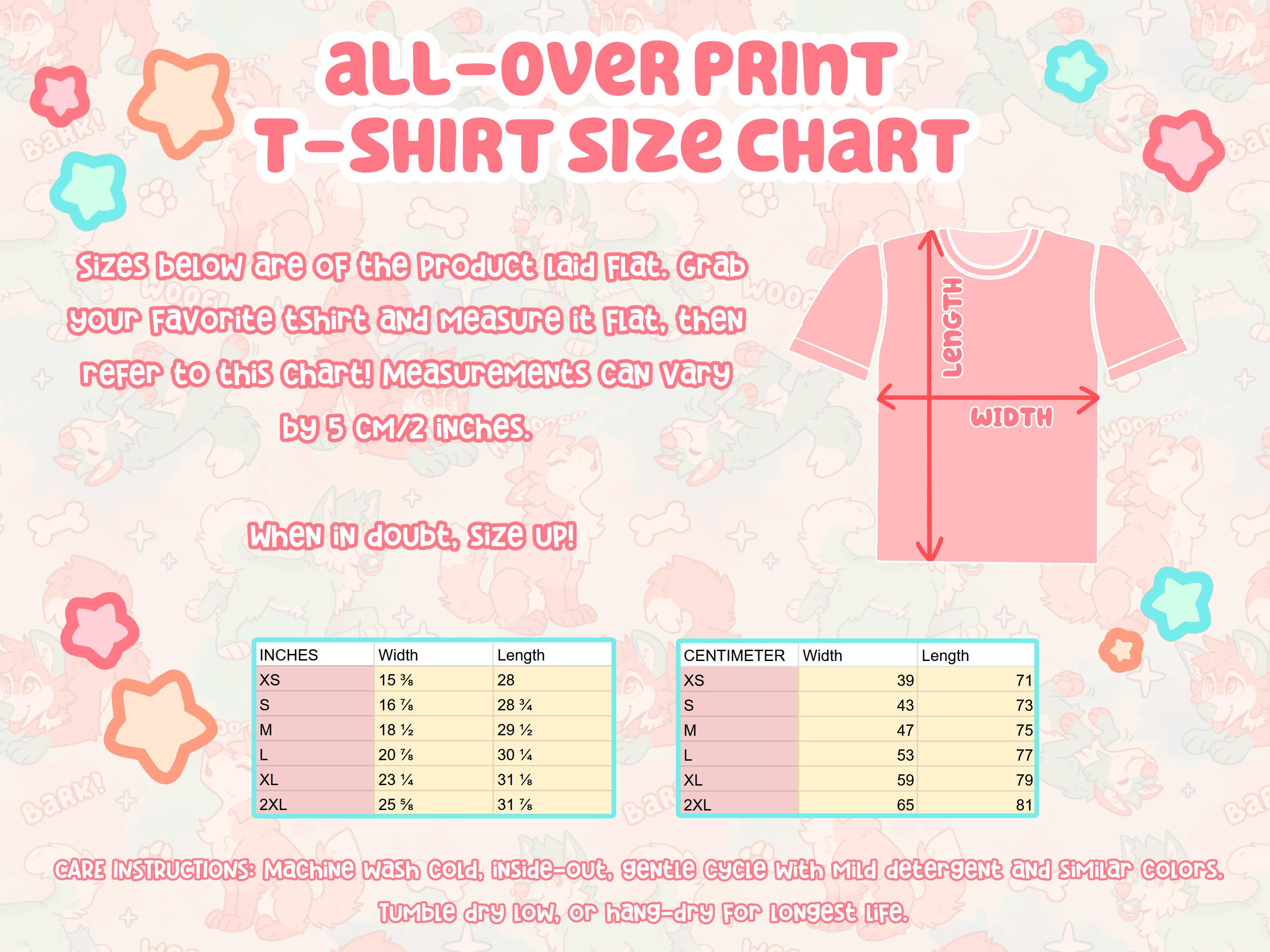 Wolf Puppies Shirt | Babyfur ABDL All-over Tee | Kawaii Pastel Furry ...