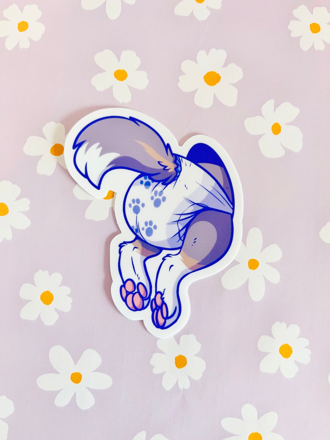 Poof Butt 3" Sticker - Etsy