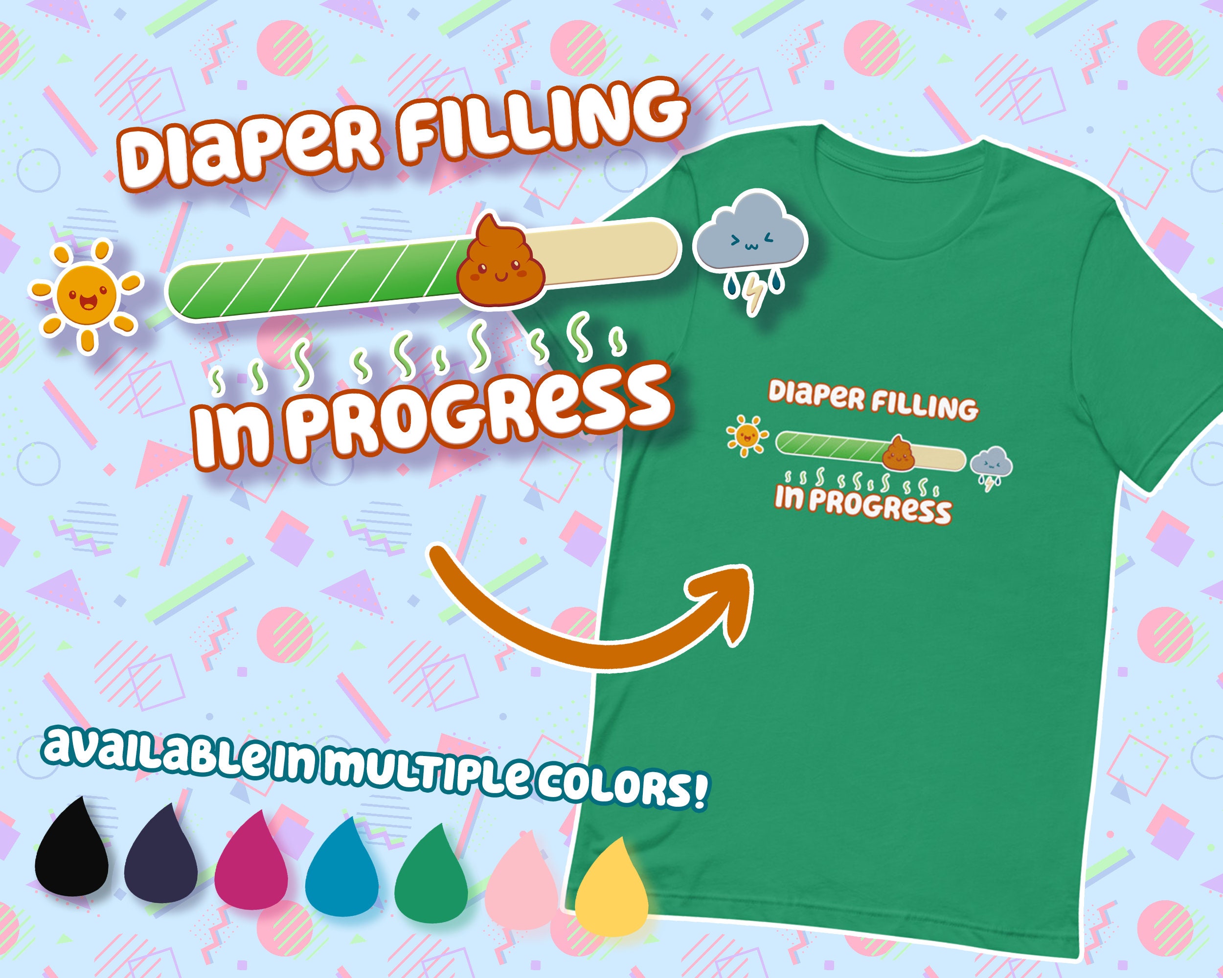 Diaper Filling in Progress: Stinky Edition - Etsy