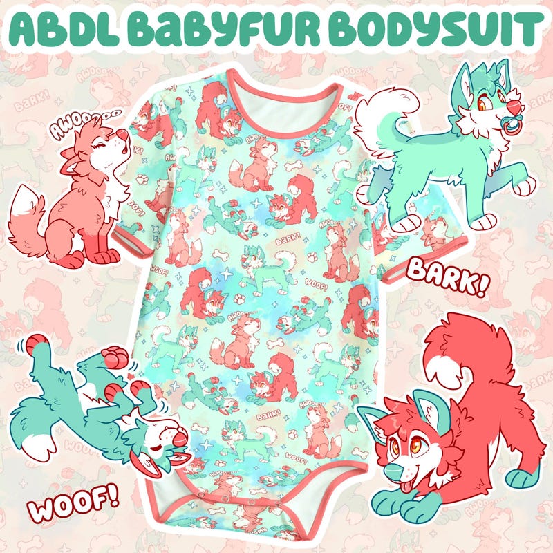 Puppy Onesie Abdl - Etsy