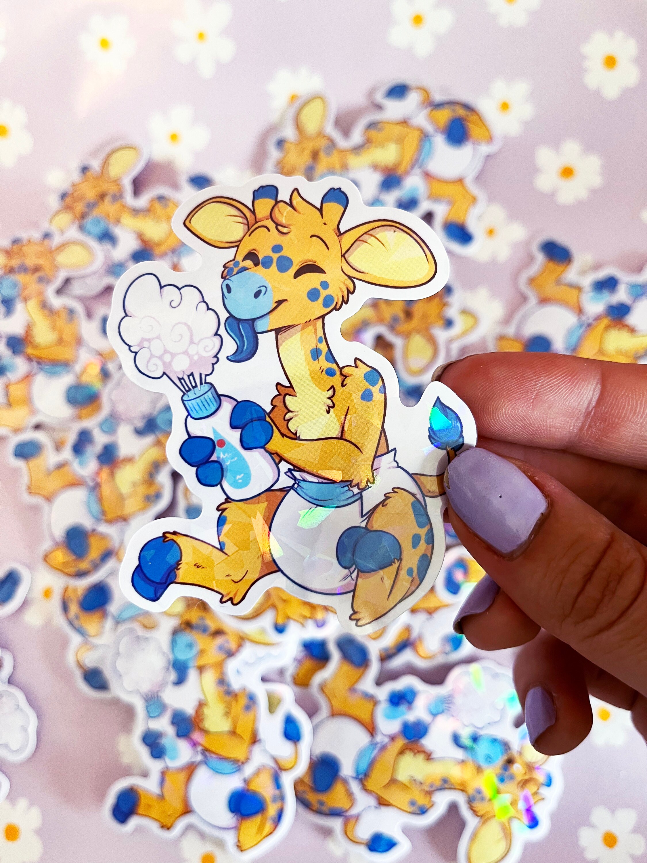 Animal Friends 3" Stickers (non-holographic) - Etsy