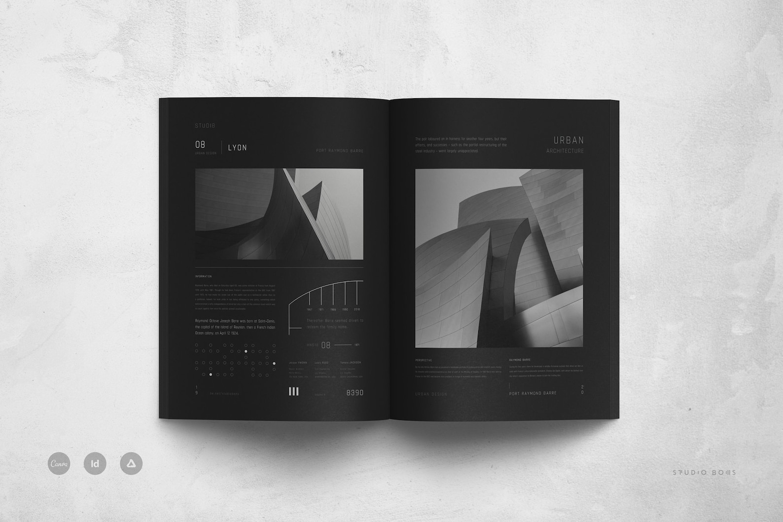 Architecture Portfolio | Canva Architecture Portfolio Template ...