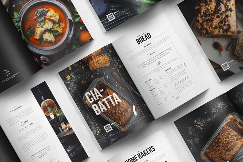Canva Cookbook | Recipe Book Template | Extended Commercial Licence ...
