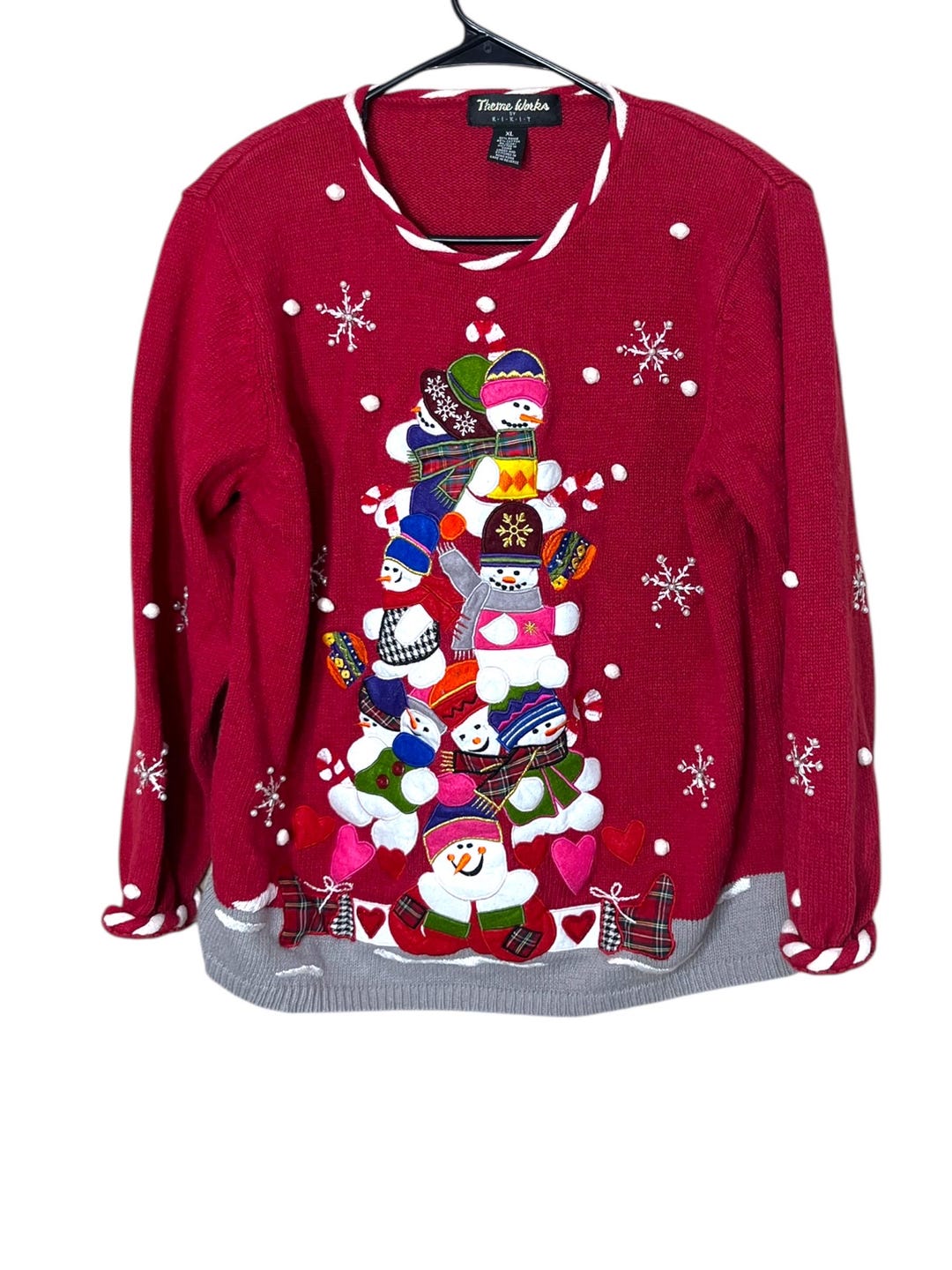 Vintage Theme Works by Kikit Ugly Christmas Sweater Size XL - Etsy