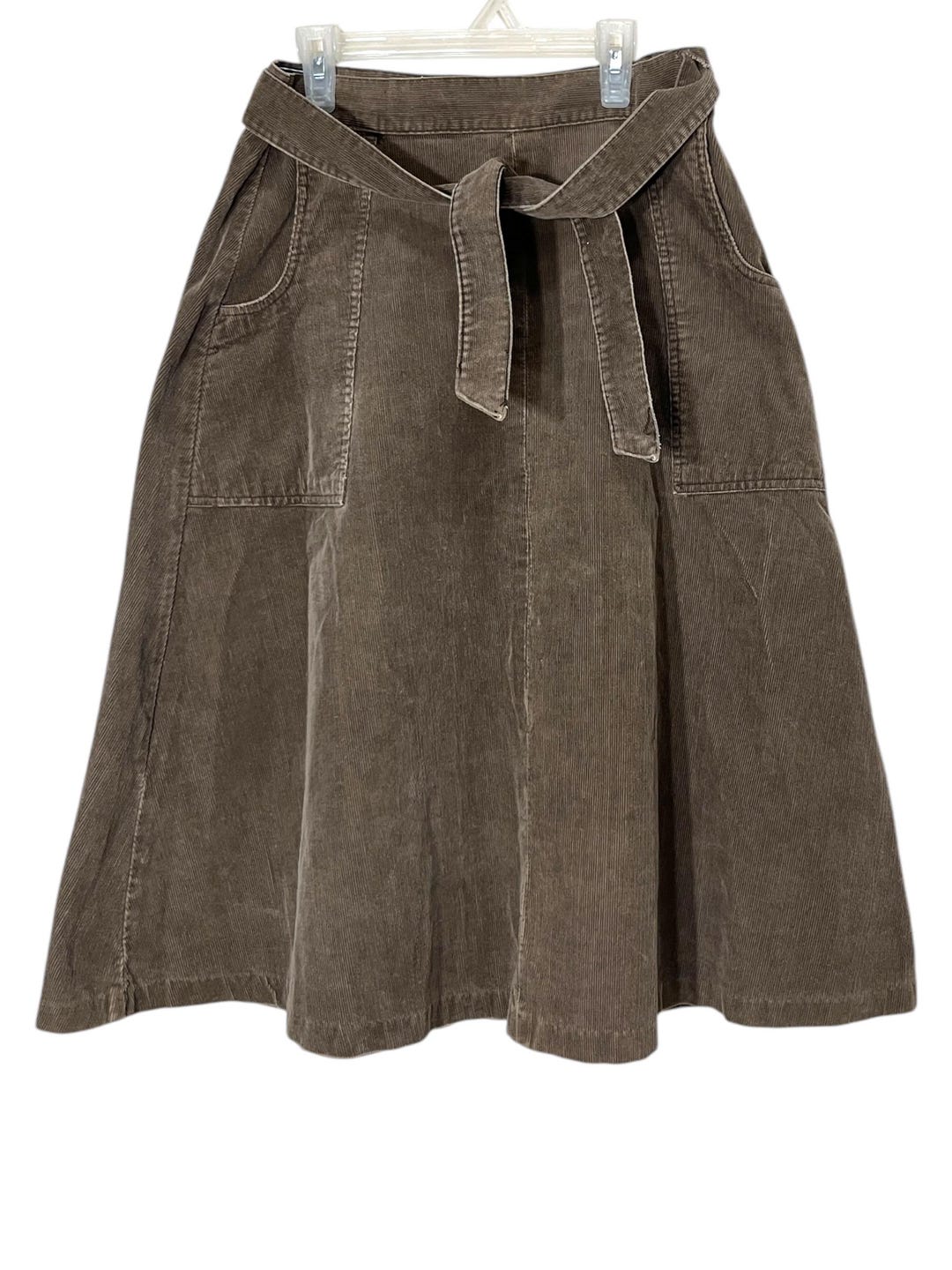 Vintage Fox Moor Brown Corduroy A-line Skirt Size 11 - Etsy