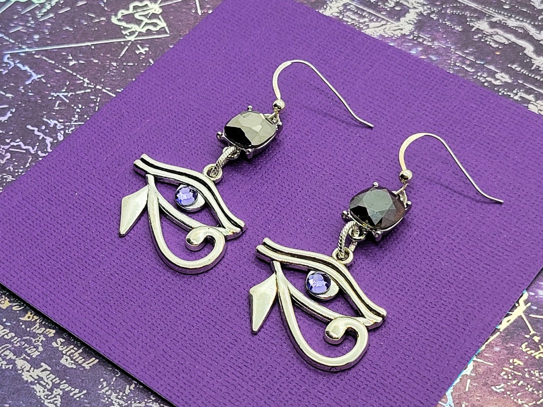 Eye of Horus. Eye Earrings. Eye of Horus Earrings. Egyptian Earrings ...