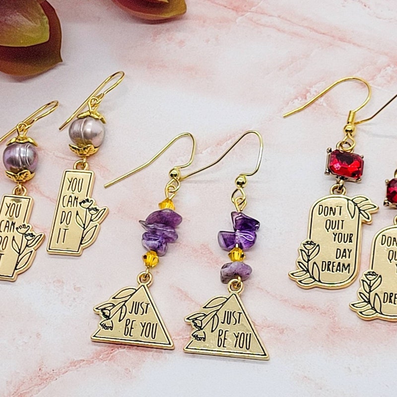 Quotes on Jewelry - Etsy