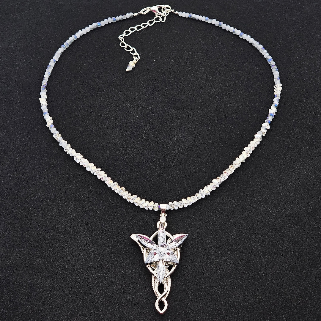 Arwen's Necklaces. Lord of the Rings. LOTR Necklace. Evenstar Necklace ...
