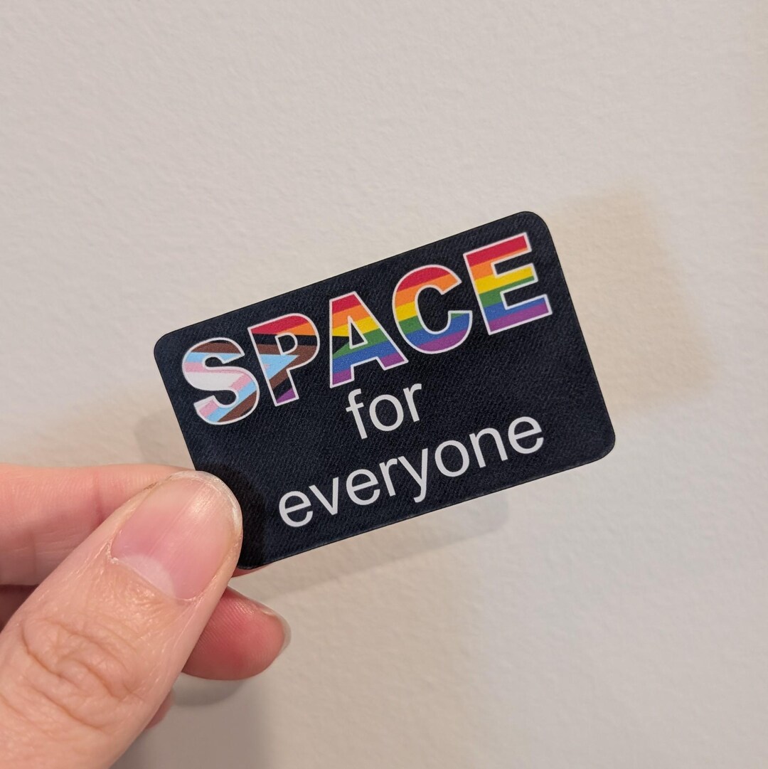 Space for Everyone Vinyl Sticker - Etsy
