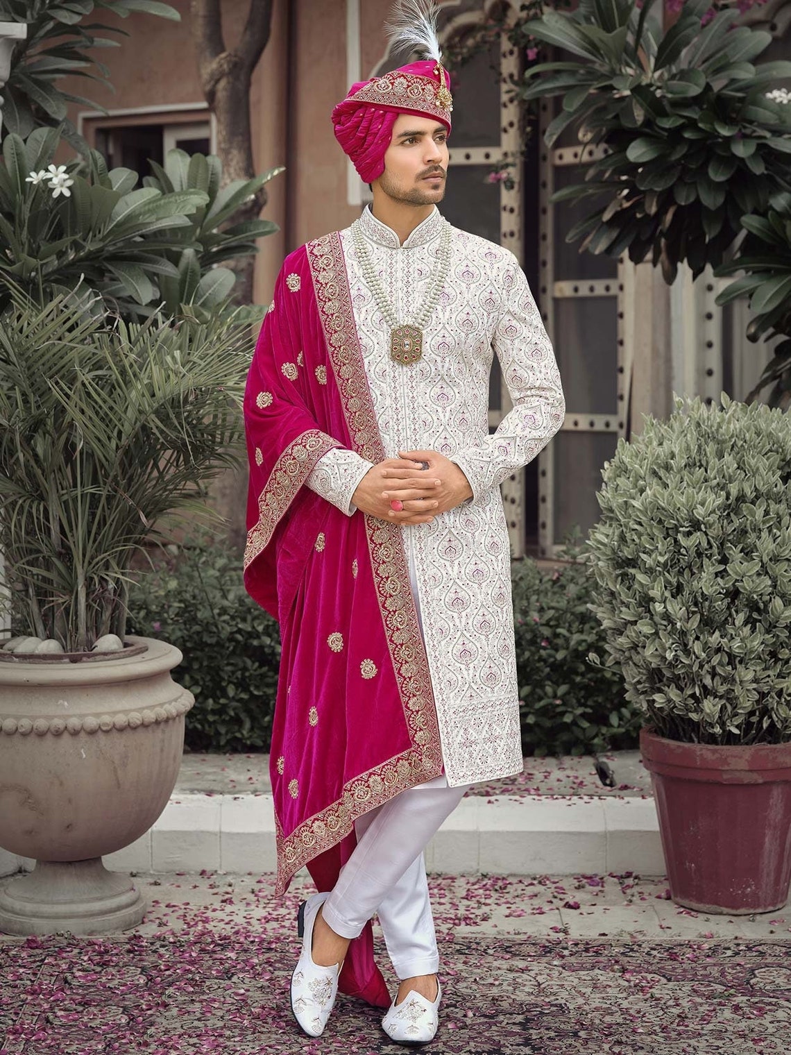 Buy Sherwaniindian Wedding Sherwani for Groomgroom Online in India - Etsy