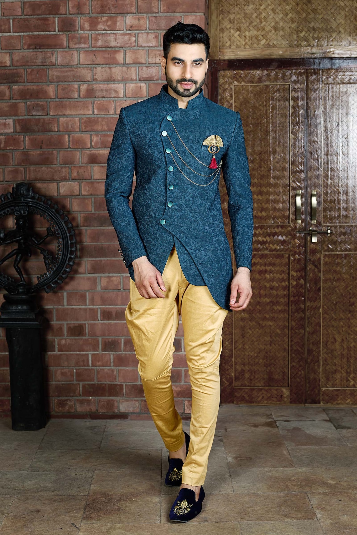 Designer Jodhpuri Suitjodhpuri Suit for Weddingindian - Etsy