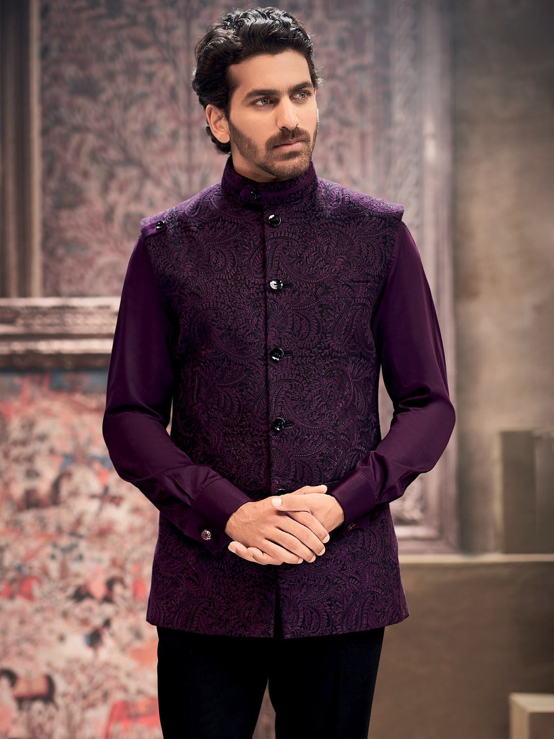 NEHRU Jacket,modi Jacket for Men,indian Wedding Dress for Men,indian ...