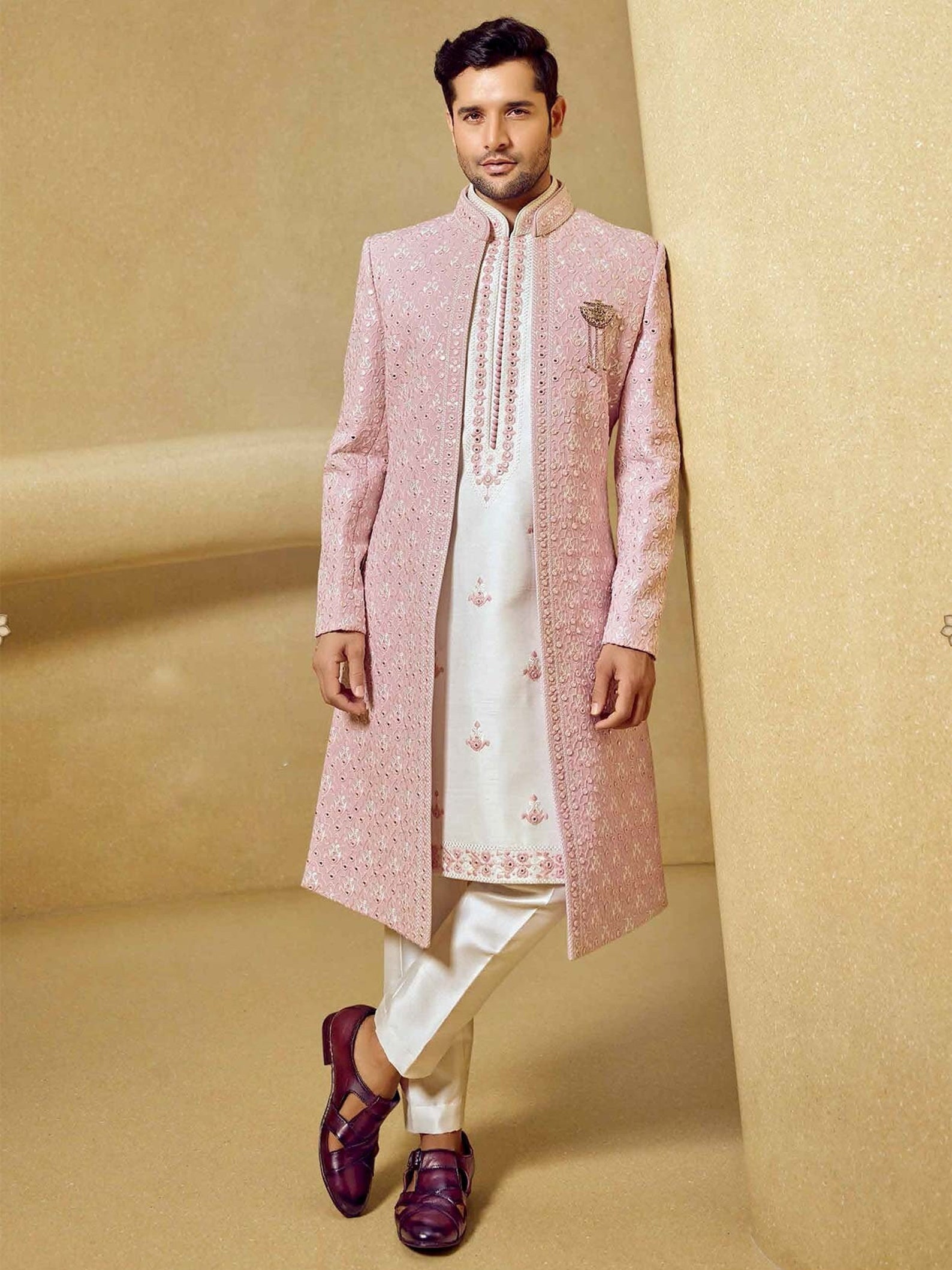 Indian Wedding Indowestern Sherwanigroom Sherwanisherwani - Etsy