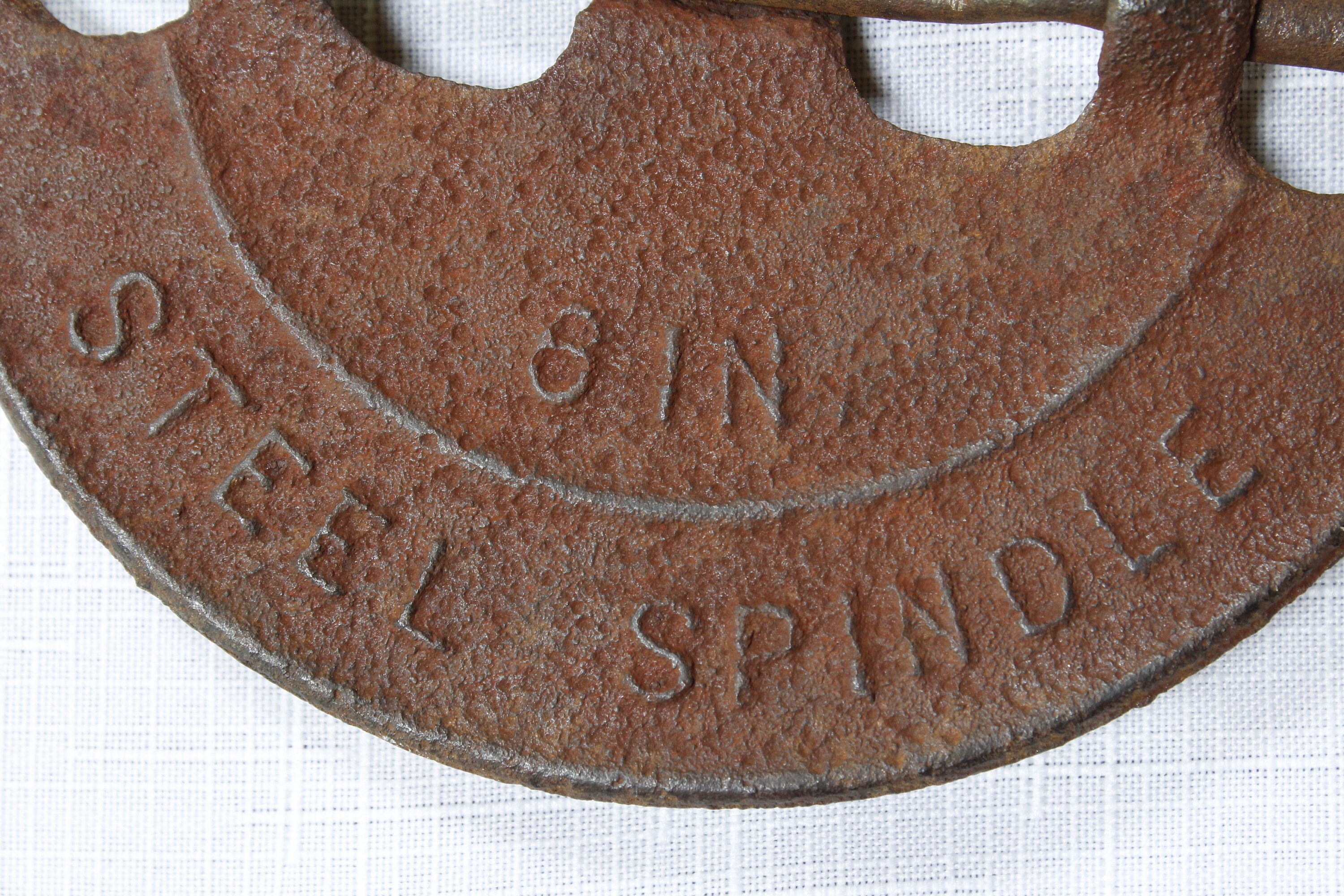 6 In. Griswold Steel Spindle. Reversible New American - Etsy