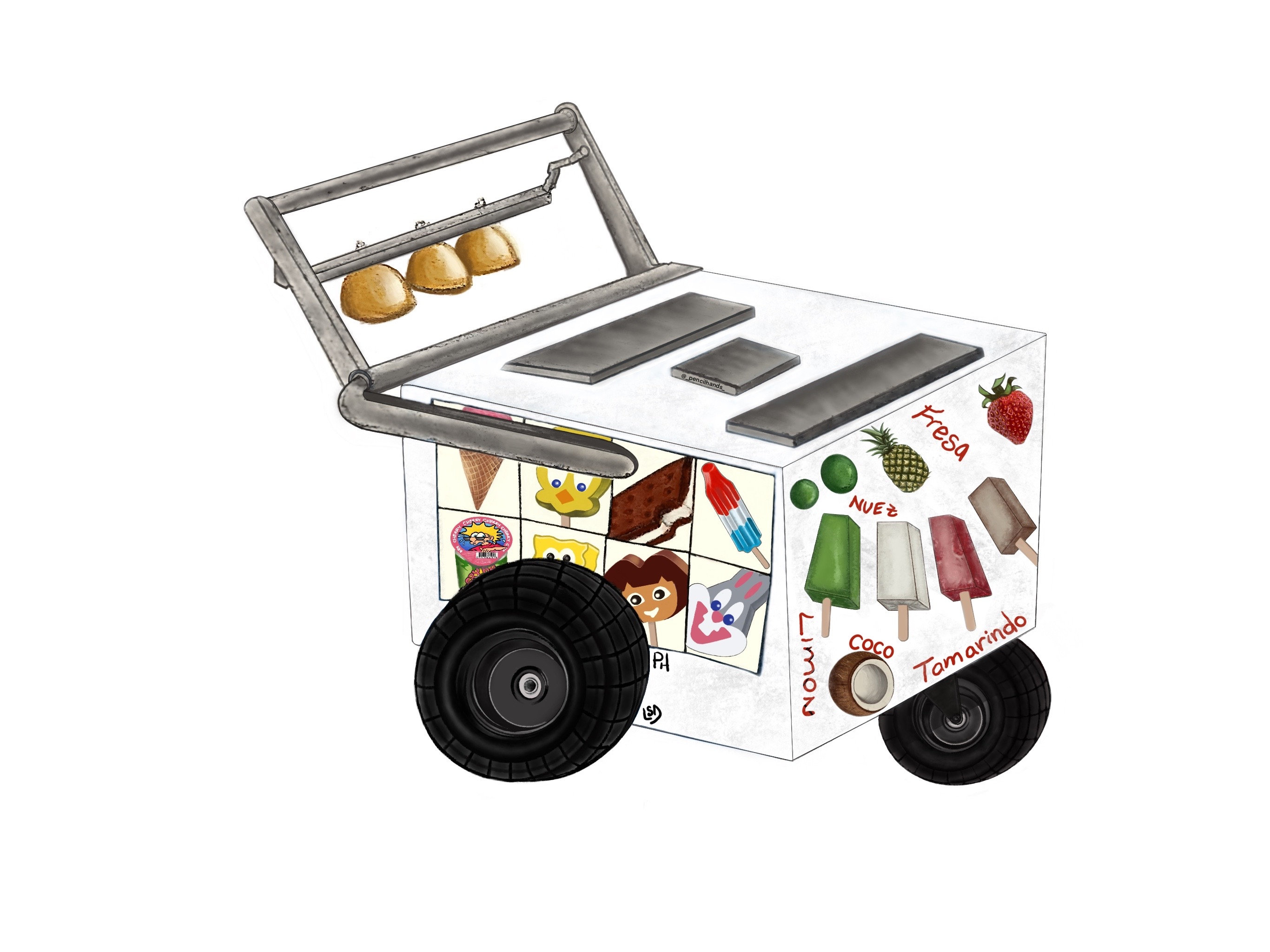 Paletero (ice-cream Man) - Etsy