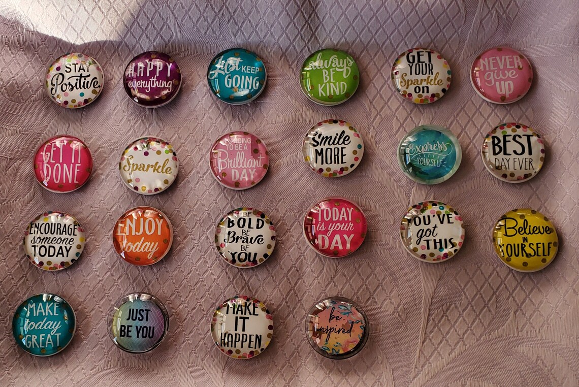 Positive Quotes/inspirational Magnets Unique Gifts - Etsy