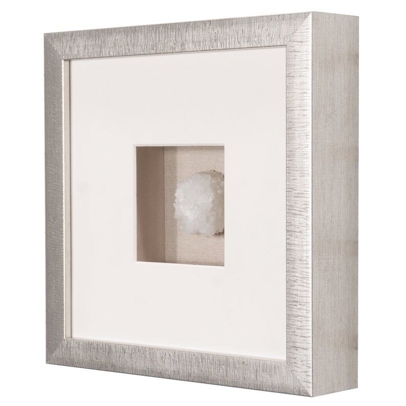 HUJI Handmade Natural Crystal Shadow Box Wall Décor Set of 2 - Etsy