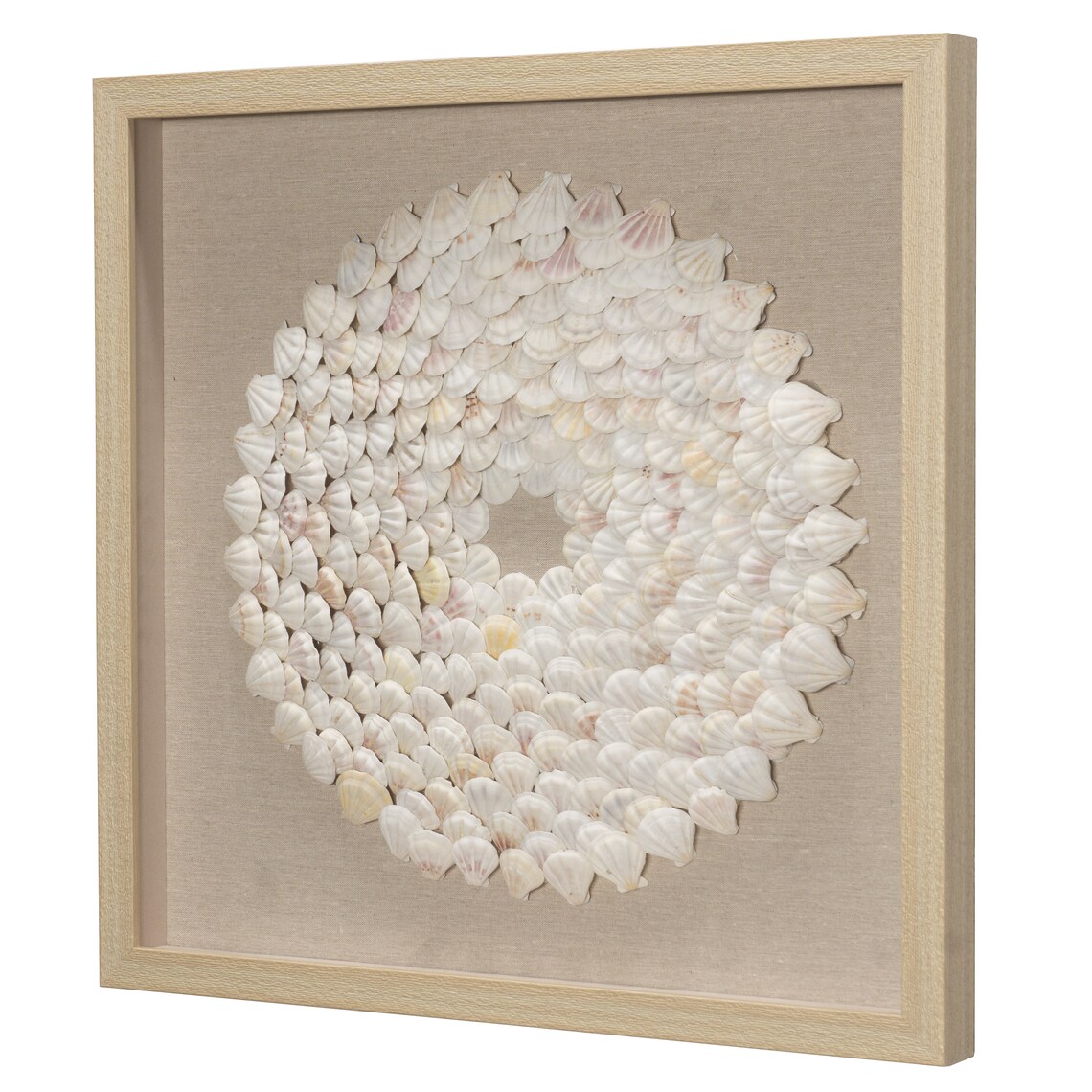 HUJI Mini Scallop Shells Shadow Box Wall Décor (MS56275B) - Etsy