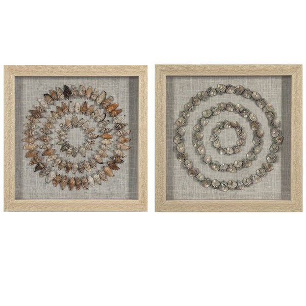 Shell Art Shadow Box - Etsy