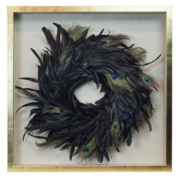 Feather Wreath - Etsy