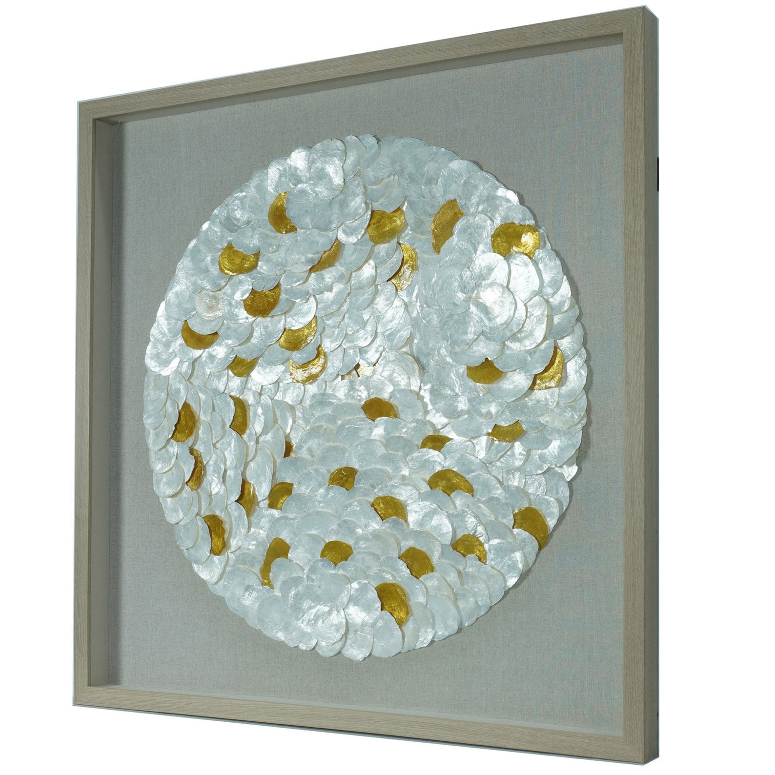 Capiz Shell Shadow Box Wall Décor MS56005 - Etsy