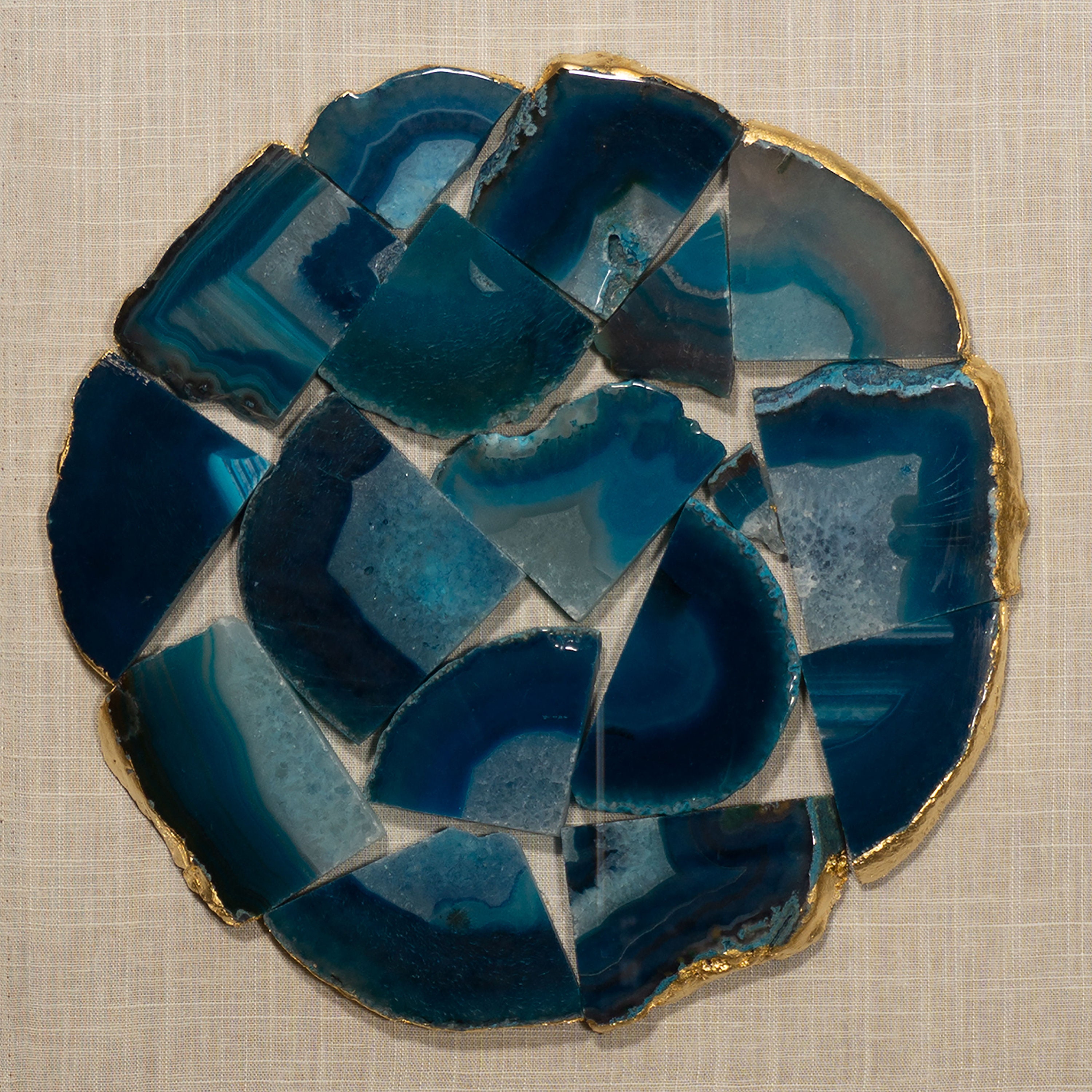 Shattered Agate Shadow Box Wall Décor MS55208 - Etsy