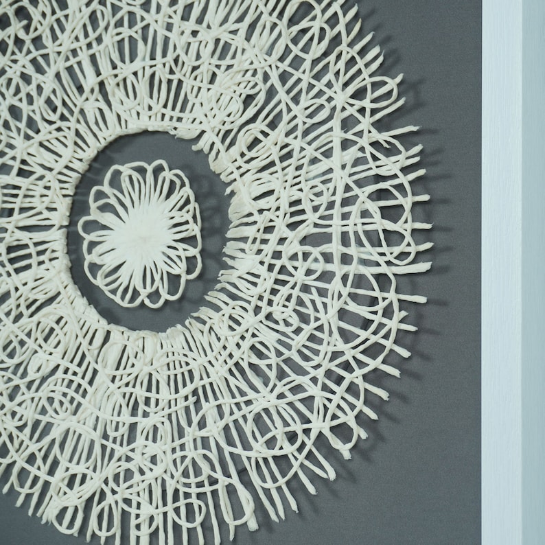 Papier-mâché Strings Shadow Box Wall Décor MS56017B - Etsy