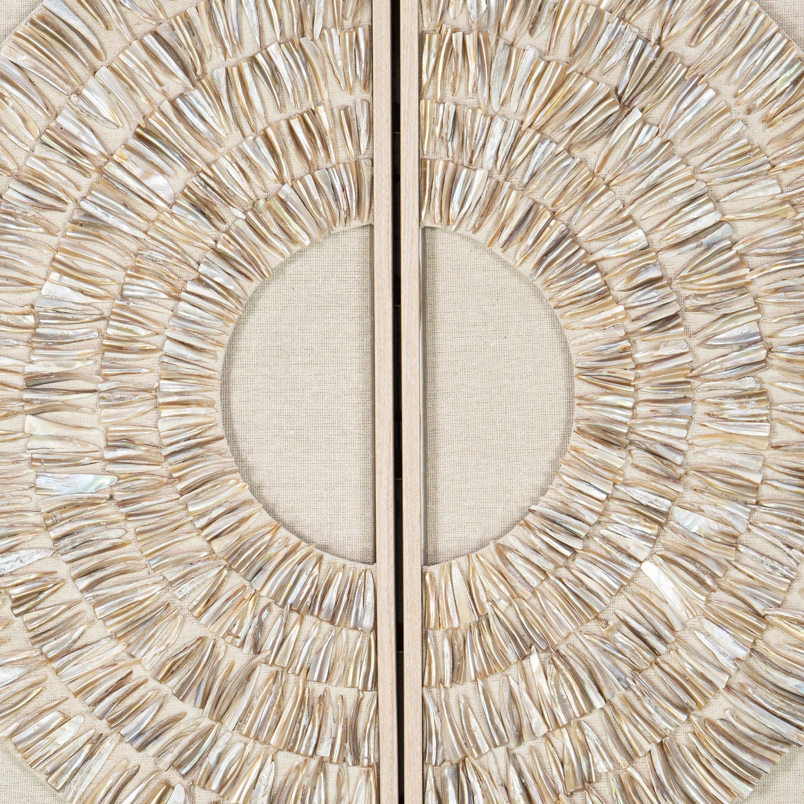 HUJI Glassless Two Piece Pearl Oyster Shell Wall Décor (MS47782) - Etsy