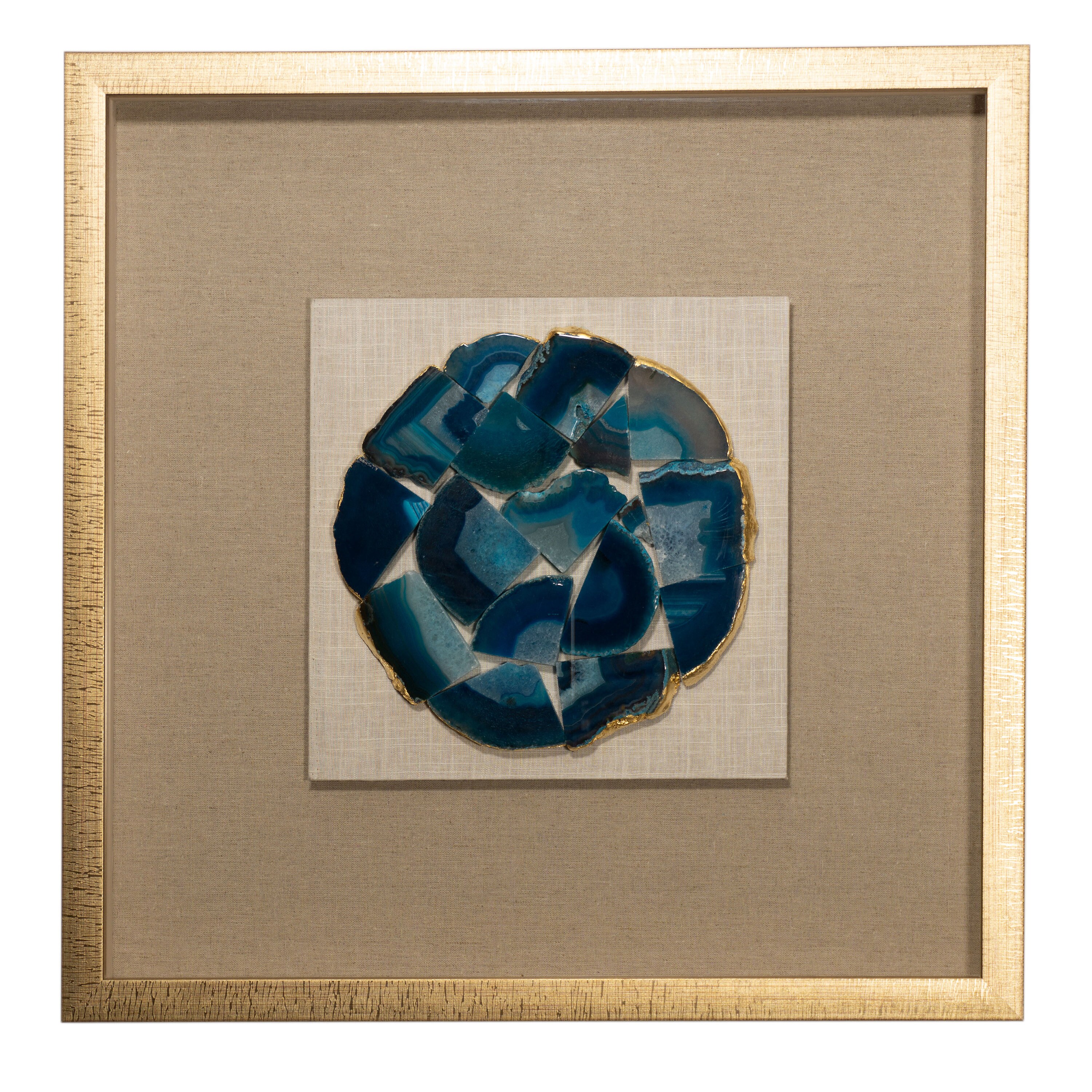 Shattered Agate Shadow Box Wall Décor MS55208 - Etsy