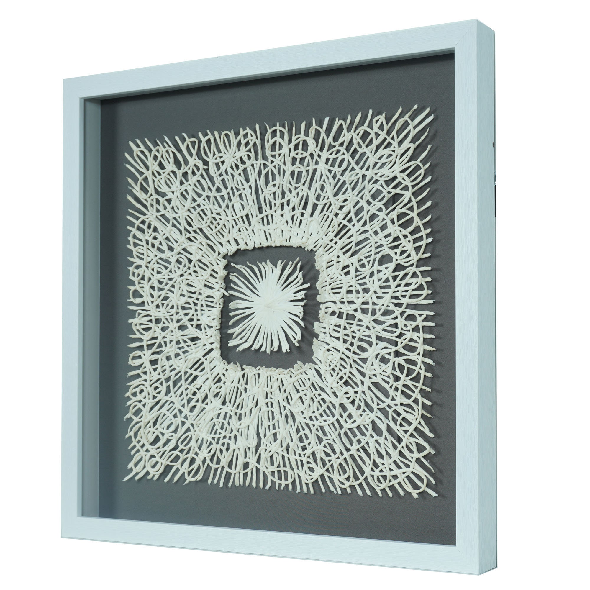 Papier-mâché Strings Shadow Box Wall Décor MS56017B - Etsy