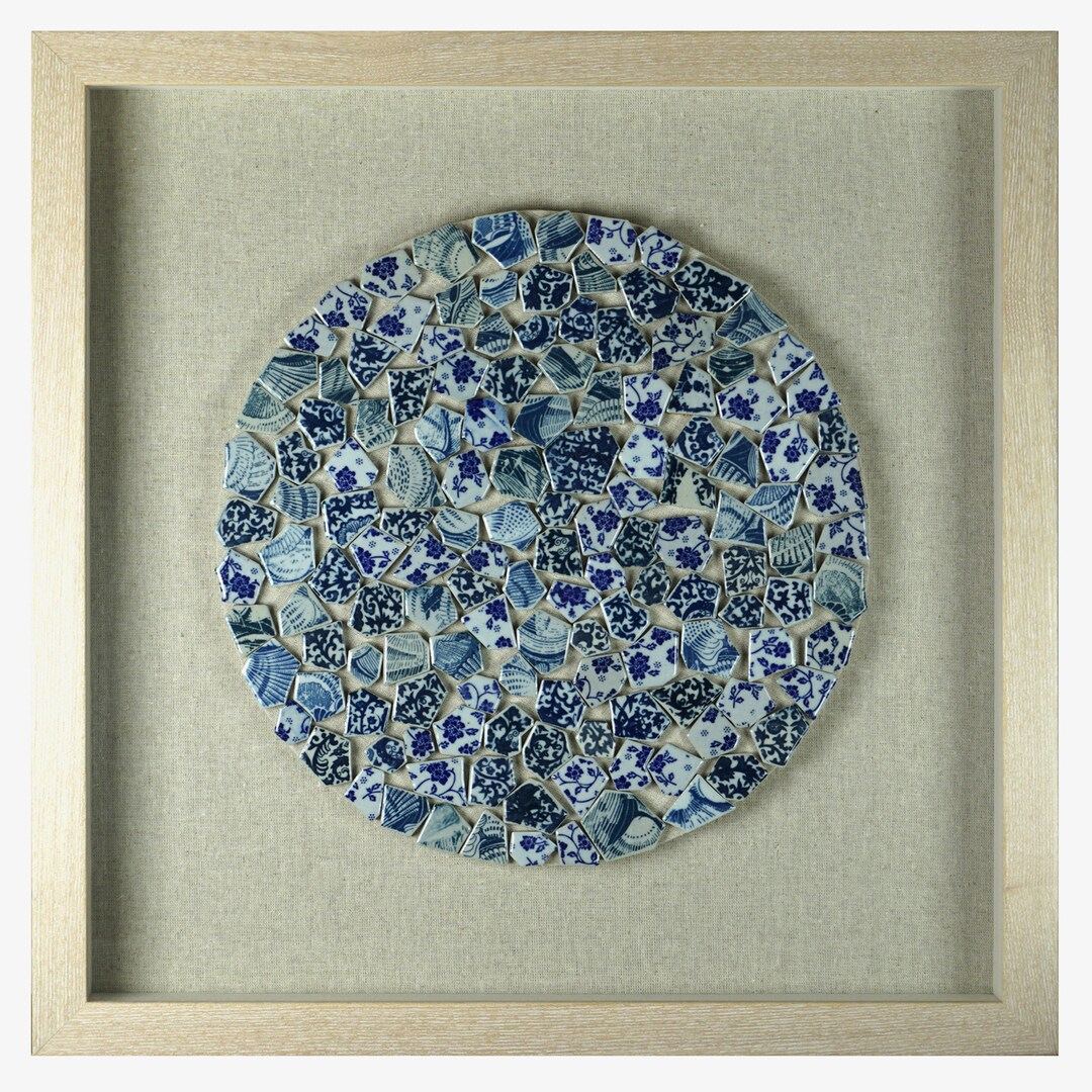 Ceramic Exploded Plate Shadow Box MS30153A - Etsy