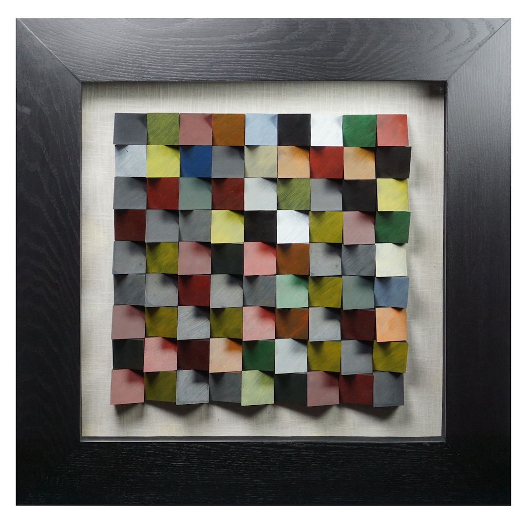 Yudeco Colored Cubes Shadow Box (MS22719) - Etsy
