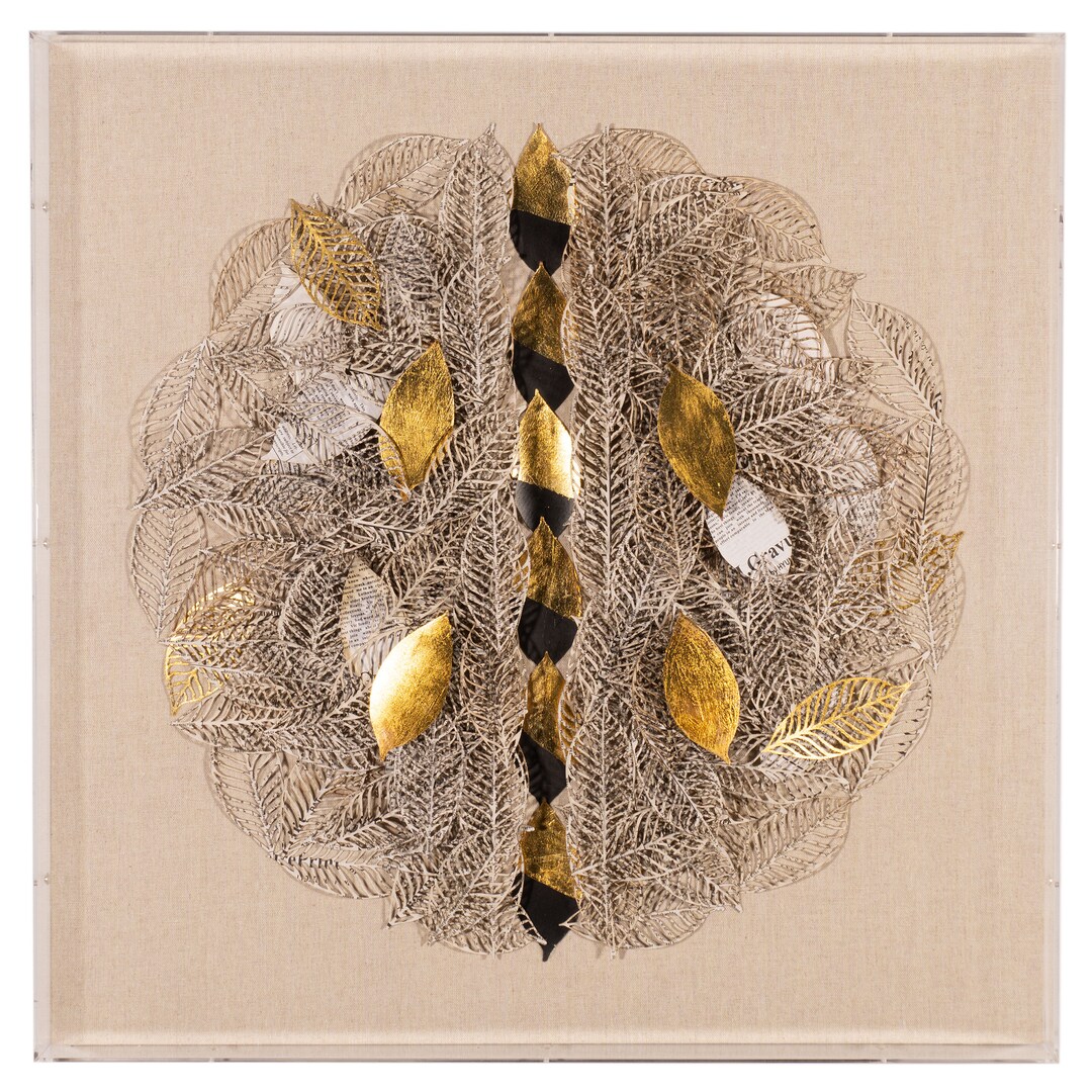 Yudeco Leaf Pile Acrylic Shadow Box Wall Décor (MS55440) - Etsy