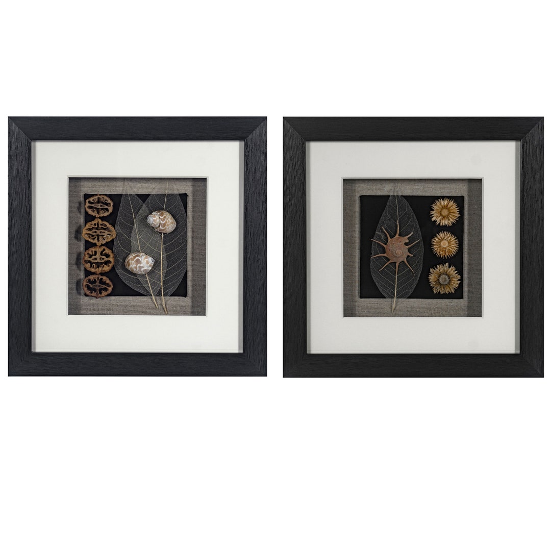 Yudeco Land & Sea Shadow Box Wall Décor (2 Piece Set) - Etsy
