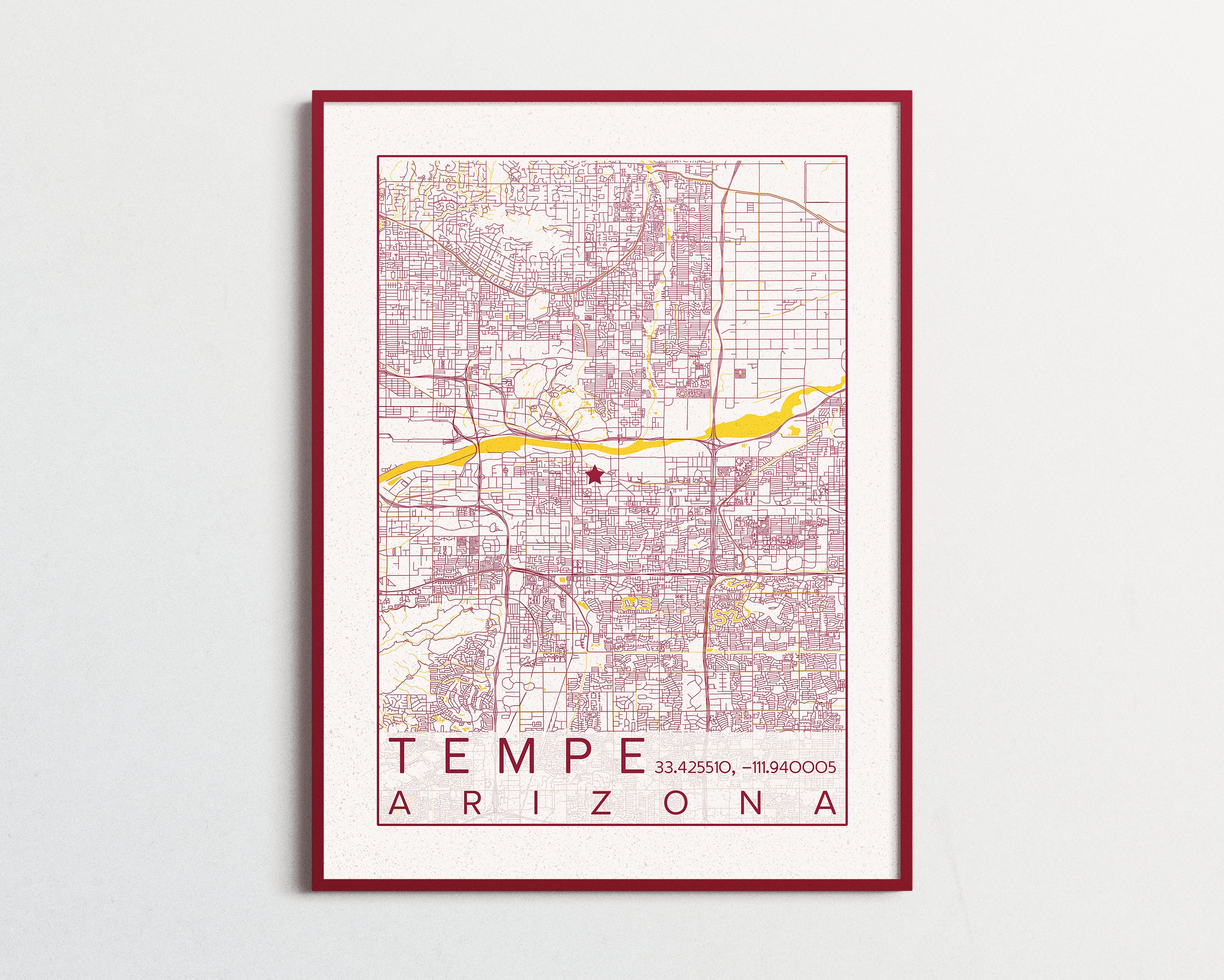Arizona State University Tempe Map