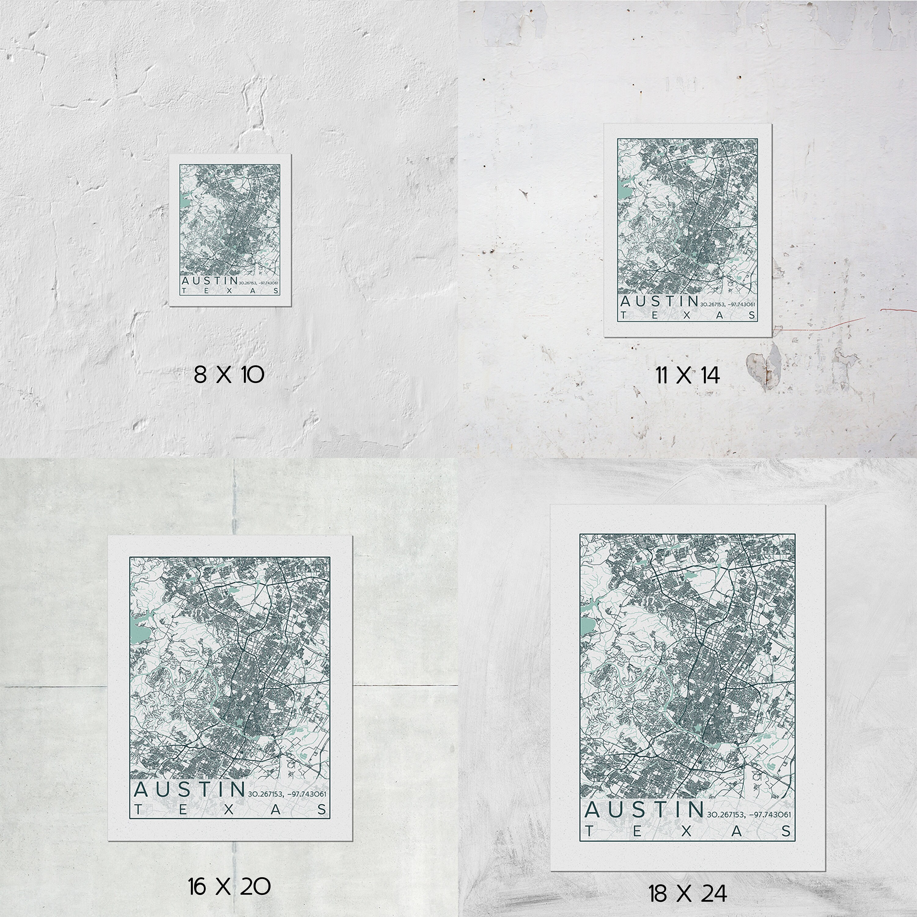 Houston Map Rice University Print City of Houston Map Owls Sammy Map ...