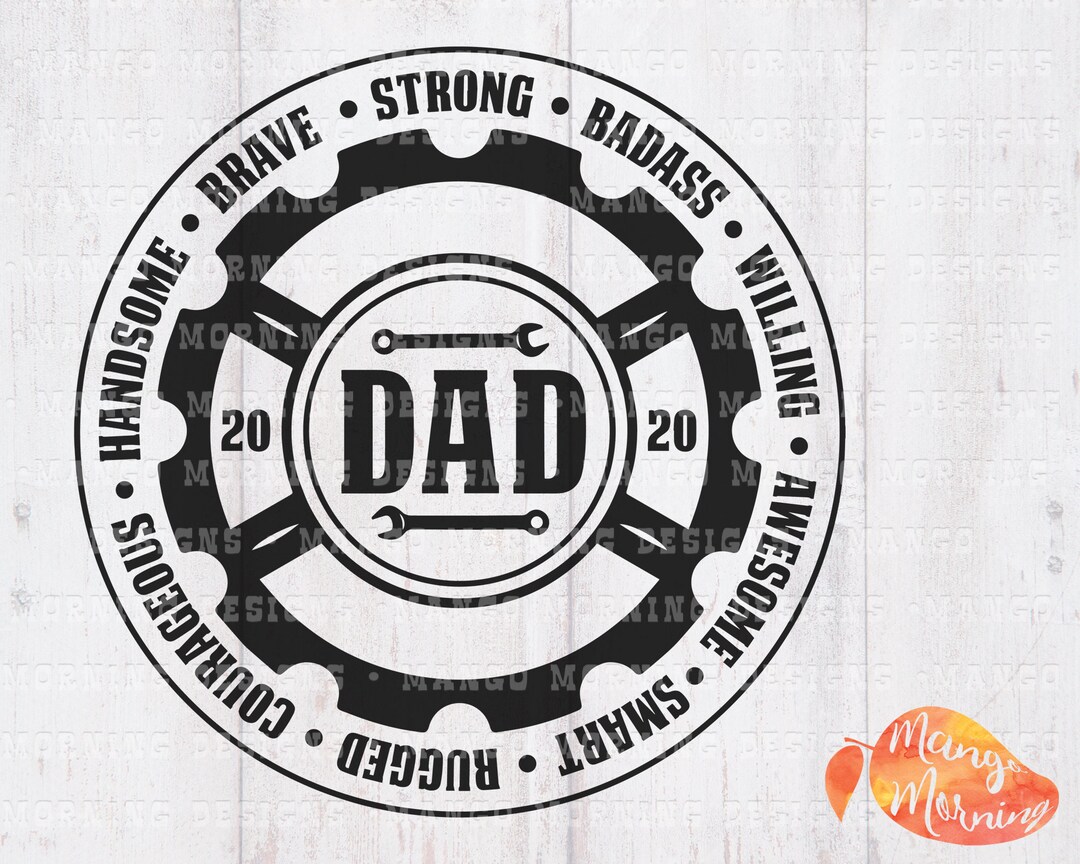 Fathers Day Svg, Dad Svg, Cool Dad, Gifts for Dad, Dad Gift, Mechanic ...