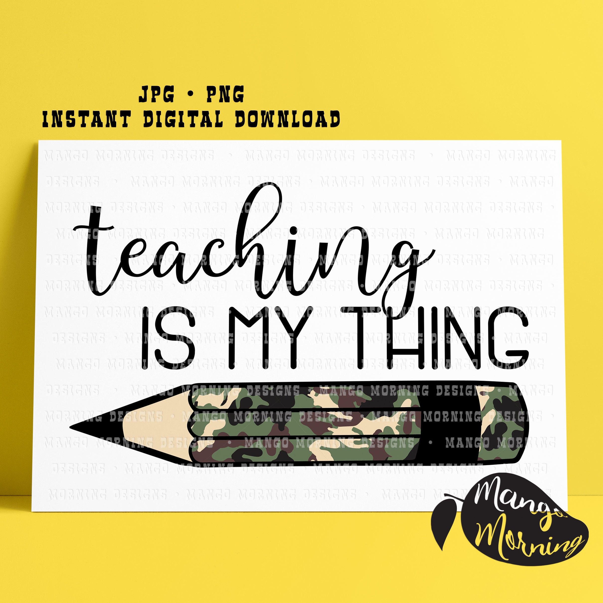 Sublimation Design, Transfer Design, Clipart, DTG, Teacher Design ...