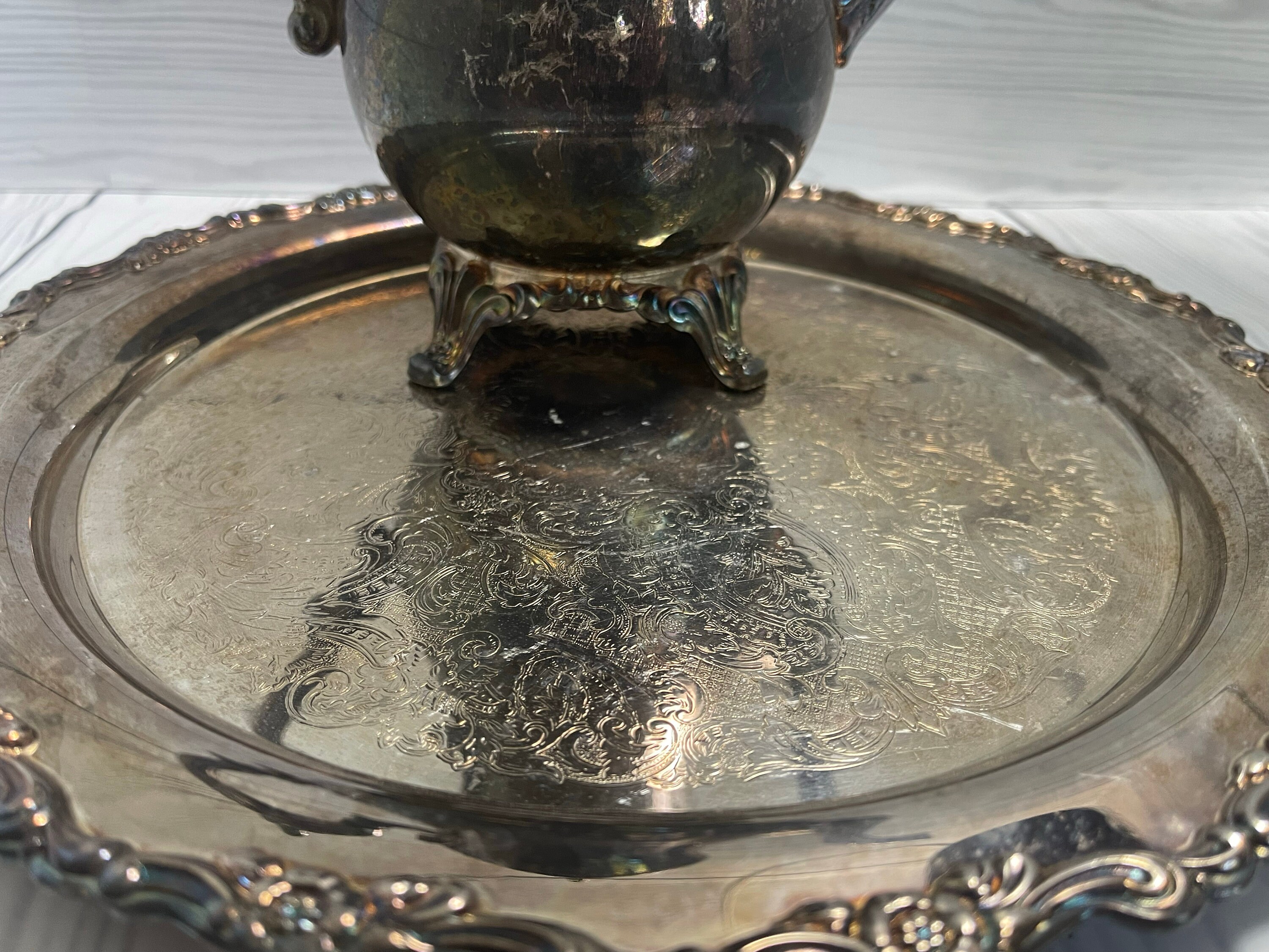 Oneida 3 Piece Silverplated Tea/ Coffee Set - Etsy