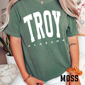 Comfort Colors Troy Shirt, Troy Sweatshirt, Vintage Troy Sweatshirt ...