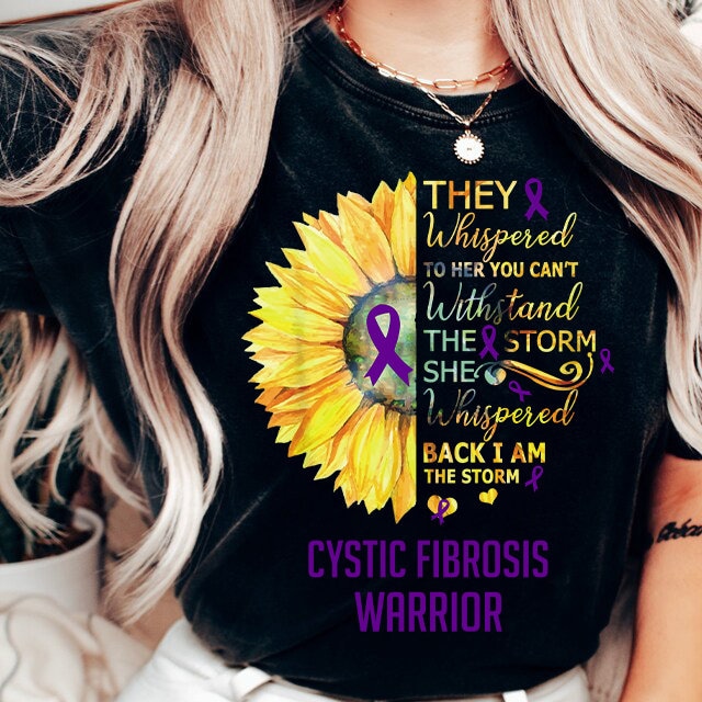 Cystic Fibrosis Shirt, Cystic Fibrosis Awareness Shirt, Cystic Fibrosis Warrior Shirt, Cystic ...