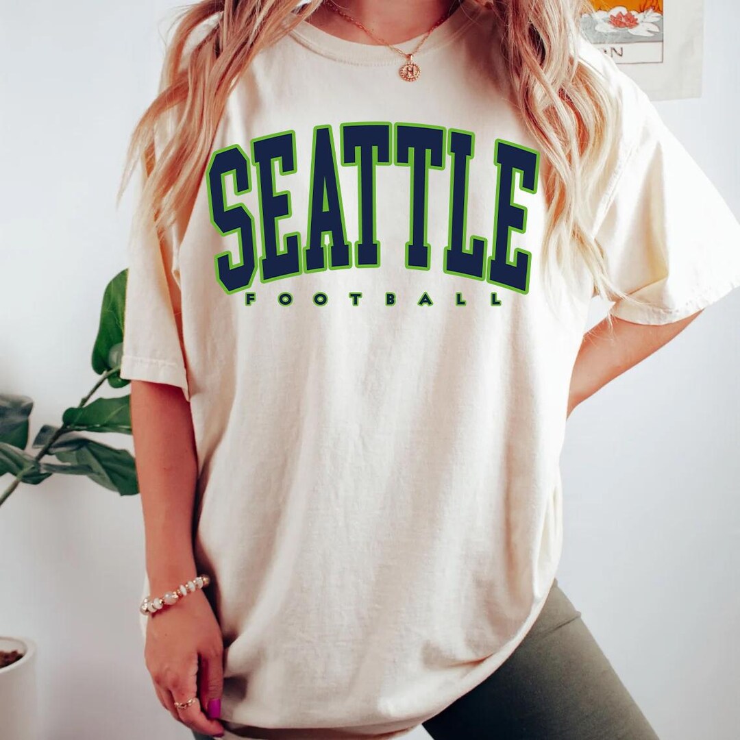 Comfort Colors Seattle Football Shirt, Seattle Football Sweatshirt ...