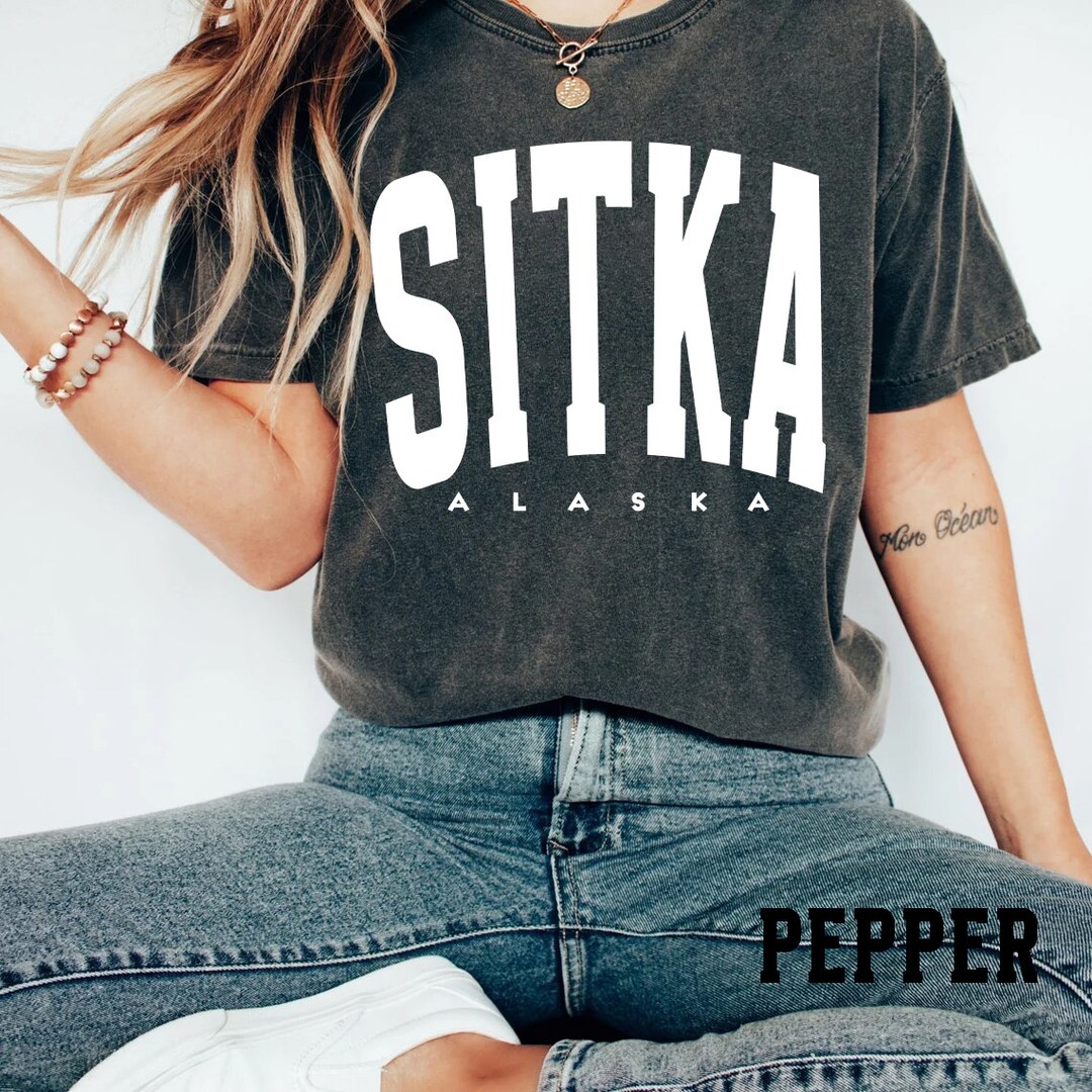 Comfort Colors Sitka Shirt, Sitka Sweatshirt, Vintage Sitka Sweatshirt ...