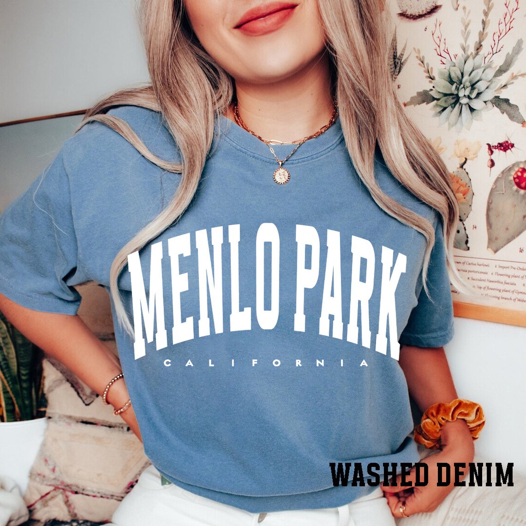 Comfort Colors Menlo Park Shirt, Menlo Park Sweater, Vintage Menlo Park ...