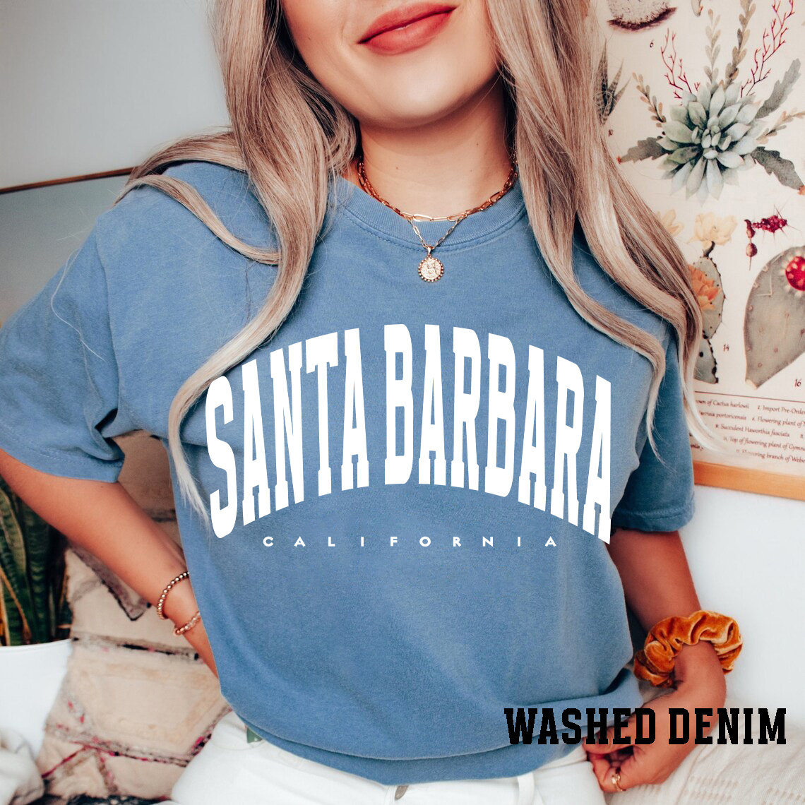 Comfort Colors Santa Barbara Shirt Santa Barbara Sweatshirt - Etsy