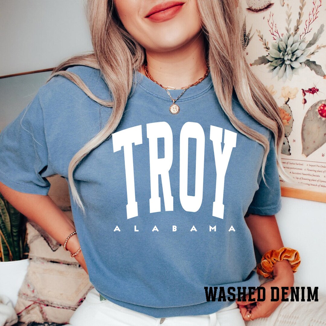 Comfort Colors Troy Shirt, Troy Sweatshirt, Vintage Troy Sweatshirt ...