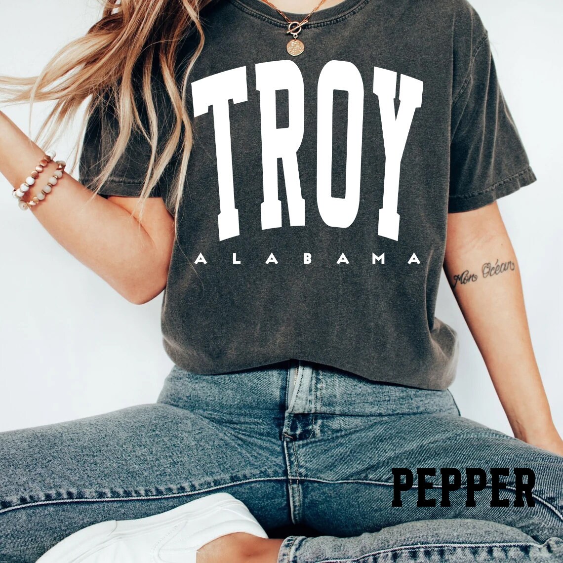 Comfort Colors Troy Shirt, Troy Sweatshirt, Vintage Troy Sweatshirt ...