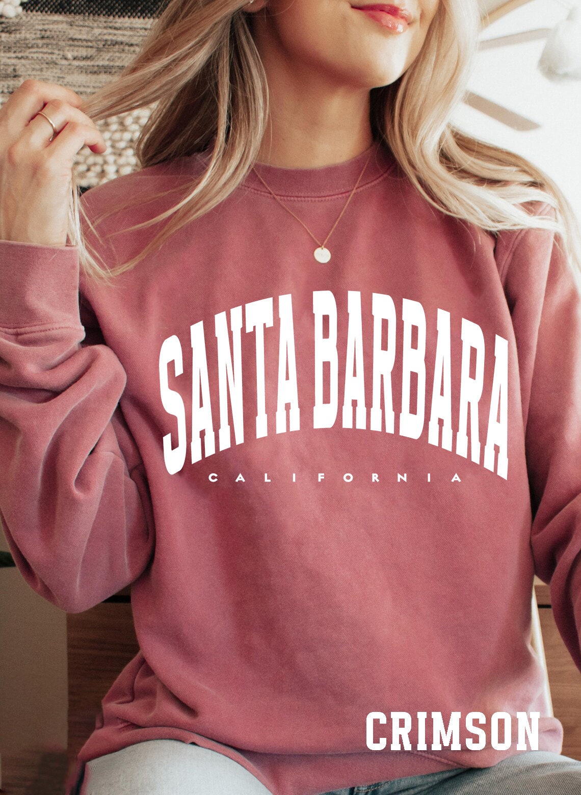 Comfort Colors Santa Barbara Shirt Santa Barbara Sweatshirt - Etsy