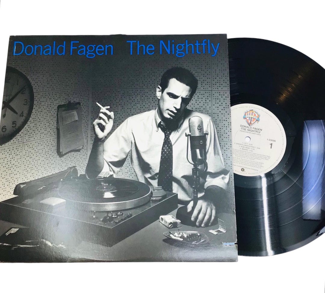 Vintage Vinyl Donald Fagen the Nightfly 1982 LP Record Album - Etsy